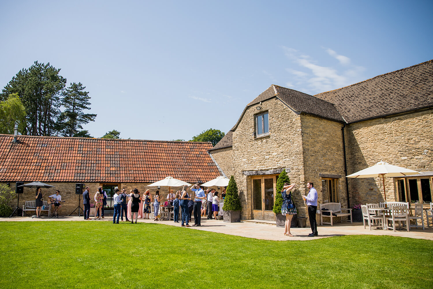 Kingscote Barn - Hey Pesto | Wedding and Event Catering in Gloucestershire